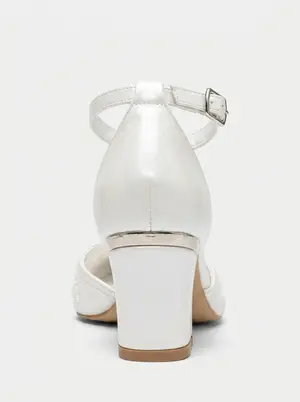 FOREVER & ALWAYS SHOES Forever & Always Viona Lace Bridal Pump