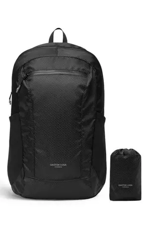 GASTON LUGA Lightweight Packable Backpack - Black