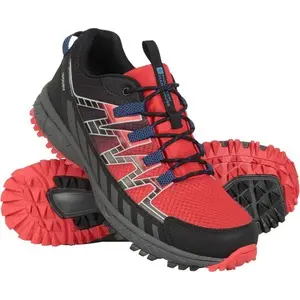 Mountain Warehouse Enhance Trail Waterproof Running Sneakers - Active Red