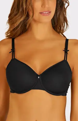 LASCANA Unlined Minimizer Bra - Black