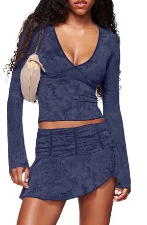 I.AM.GIA Yvette Long Sleeve Top - Midnight