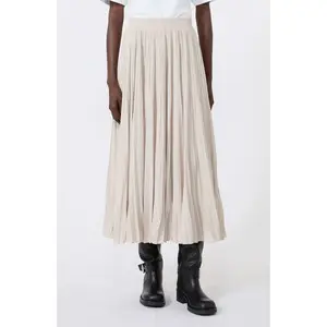 Max Mara Plissé Skirt - Ivory