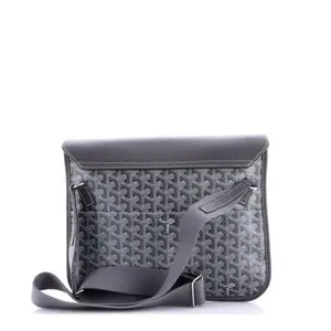Goyard Coursier Messenger Bag Coated Canvas And Leather