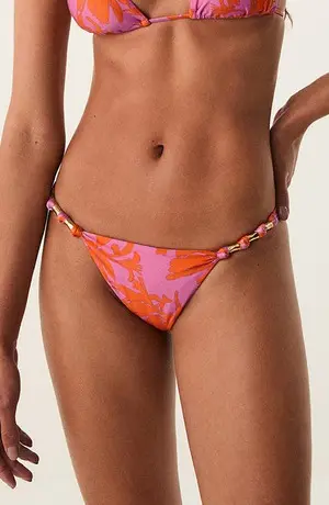 VIX PAULA HERMANNY Paula Beaded Bikini Bottoms - Multi