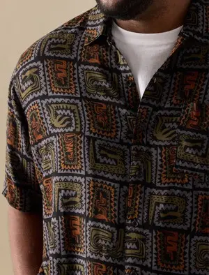 O'Neill Big & Tall Relaxed Woven Camp Shirt