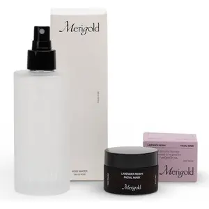 MERIGOLD Rose Water And Lavender Reishi Mask Bundle - White