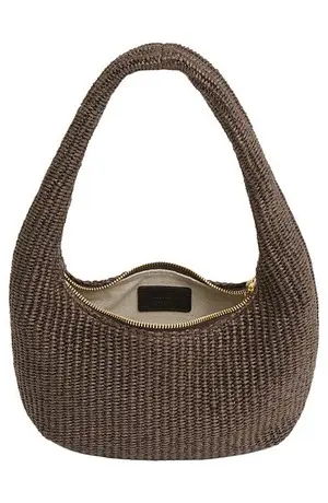 MANSUR GAVRIEL Mini Gnocci Raffia Bag