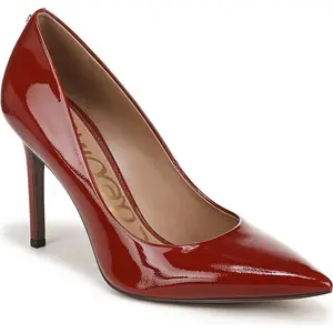 Sam Edelman Hazel Pointed Toe Stiletto Pump - Brandy Brown