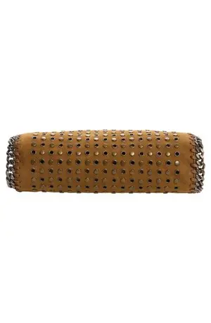 Stella McCartney Mini Falabella Studded Faux Suede Tote