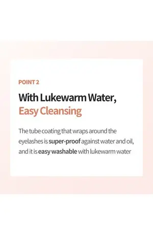 COSNORI Dynamic Setting Washable Long & Curl Mascara