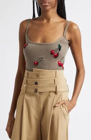 Monse Mini Cherry Wool Twinset