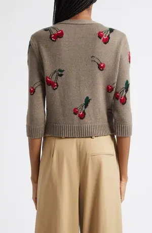 Monse Mini Cherry Wool Twinset