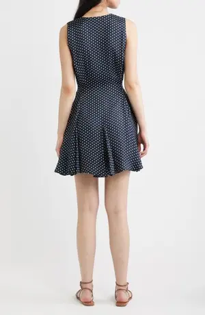 DÔEN Aubrey Silk Blend Minidress