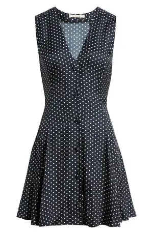 DÔEN Aubrey Silk Blend Minidress