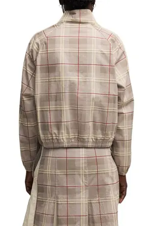 PUMA T7 Relaxed Tartan Woven Track Jacket