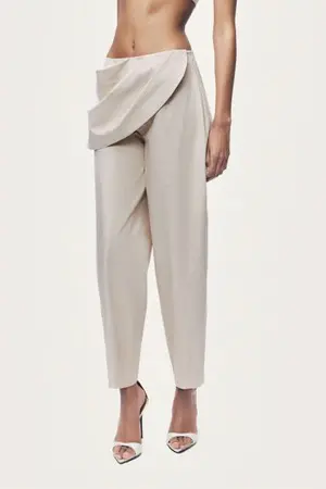 NOCTURNE Waist Panel Trousers