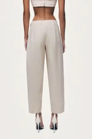 NOCTURNE Waist Panel Trousers