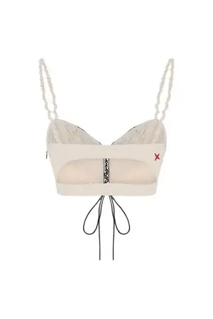 PCFG The Party Edit Lace Panel Contrast Bra