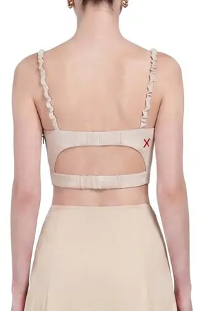 PCFG The Party Edit Lace Panel Contrast Bra