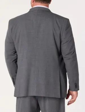 JV REFLEX Big & Tall Tonal Suit Jacket
