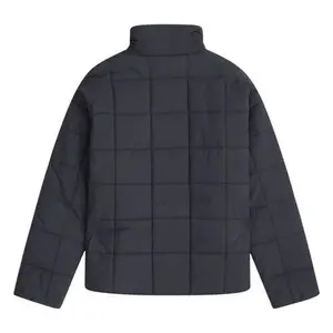 ANIMAL Nina Grid Quilted Padded Jacket - Black
