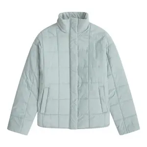 ANIMAL Nina Grid Quilted Padded Jacket - Mint