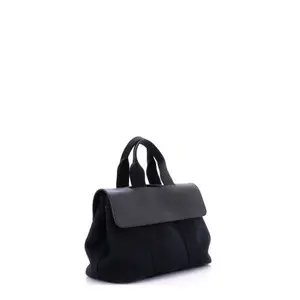Hermès Valparaiso Bag Toile And Leather Pm