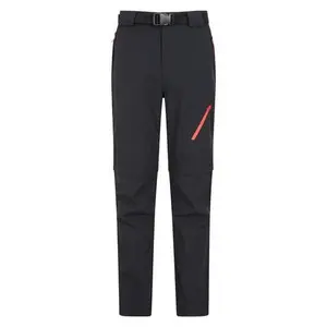 Mountain Warehouse Forest Convertible Hiking Trousers - Black