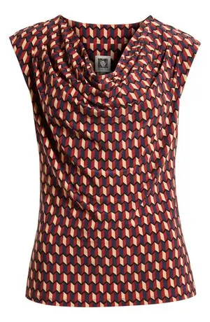 Anne Klein Cowl Neck Extended Shoulder Top