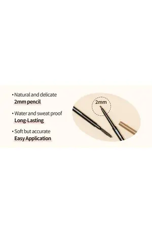 COSNORI Slim Eyebrow Pencil - 02 Ginger Cookie