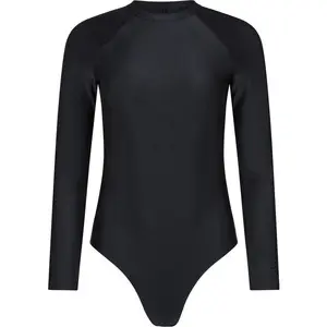 Mountain Warehouse Sydney Long-sleeved One Piece Bathing Suit - Black