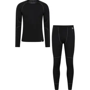 Mountain Warehouse Asgard Merino Wool Base Layer Set - Black