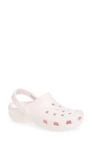 CROCS Classic Hearts Cutout Clog - Bubble Ice