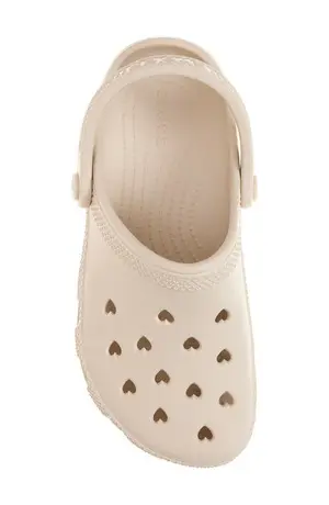 CROCS Classic Hearts Cutout Clog