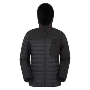 Mountain Warehouse Turbine Ii Padded Soft Shell Jacket - Black