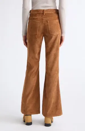 Moncler Corduroy Flare Leg Pants