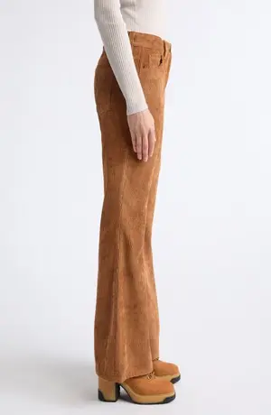 Moncler Corduroy Flare Leg Pants