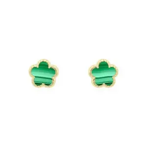 THE LOVERY FINE JEWELRY 14k Gold-plated Sterling Silver Flower Stud Earrings