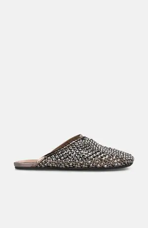 ALMA EN PENA Flat Mule Mesh Sandal