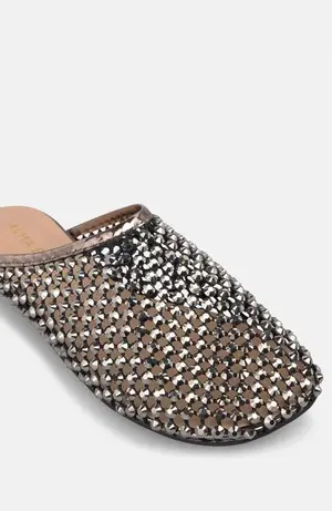 ALMA EN PENA Flat Mule Mesh Sandal