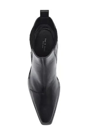 Rag & Bone Newbury Suede Chelsea Boots - Black