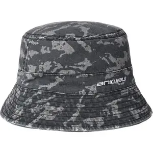 ANIMAL Miles Camo Bucket Hat - Black