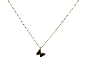 ANCONA JEWELRY Sterling Textured Link Chain Necklace