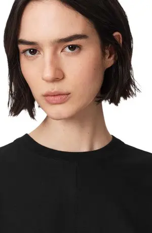 ALLSAINTS Eden Artia Slim Fit Tee - Black