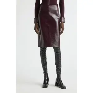 COURREGES Vinyl Skirt