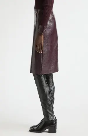 COURREGES Vinyl Skirt