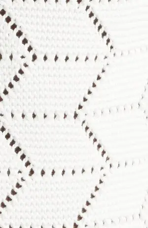 REISS Dalkeith Open Knit Camp Shirt