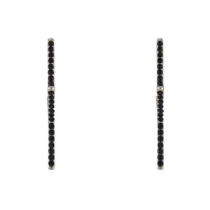HALLMARK Class Of 2026 Star Hoop Earrings - Black