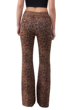True Religion Crystal Lace Waist Bootcut Pants
