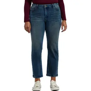 SLINK JEANS High Waist Ankle Skinny Jeans - Anouk
